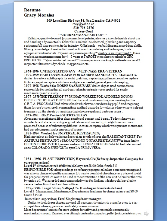 Plant Inspector Sample Resume Format in Word Free Download