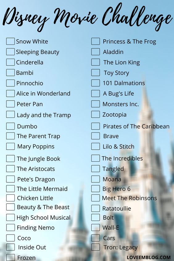 The Ultimate List Of Disney Plus Shows - Love, Em