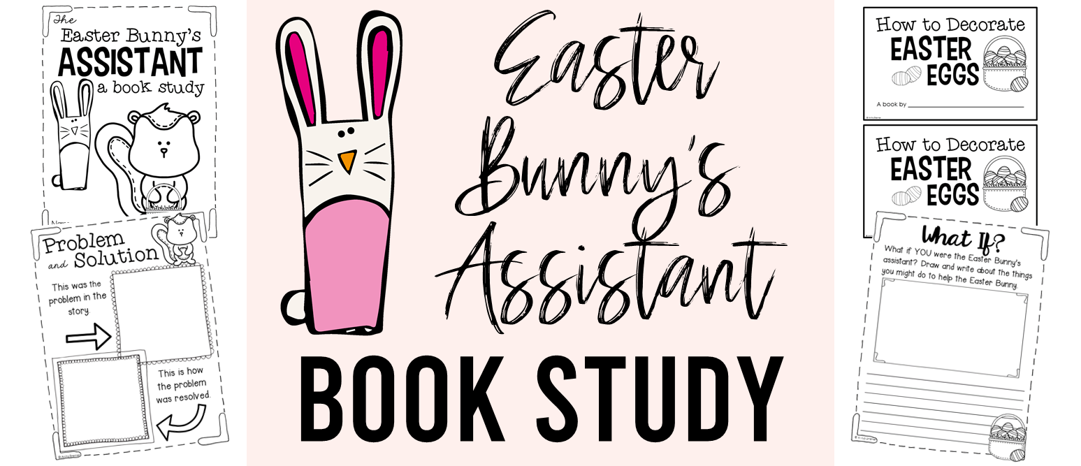 The Easter Bunny's Assistant Book Study Companion Activities | Mrs ...