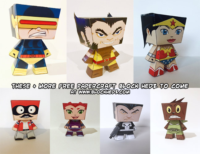 Cartoon Papercraft