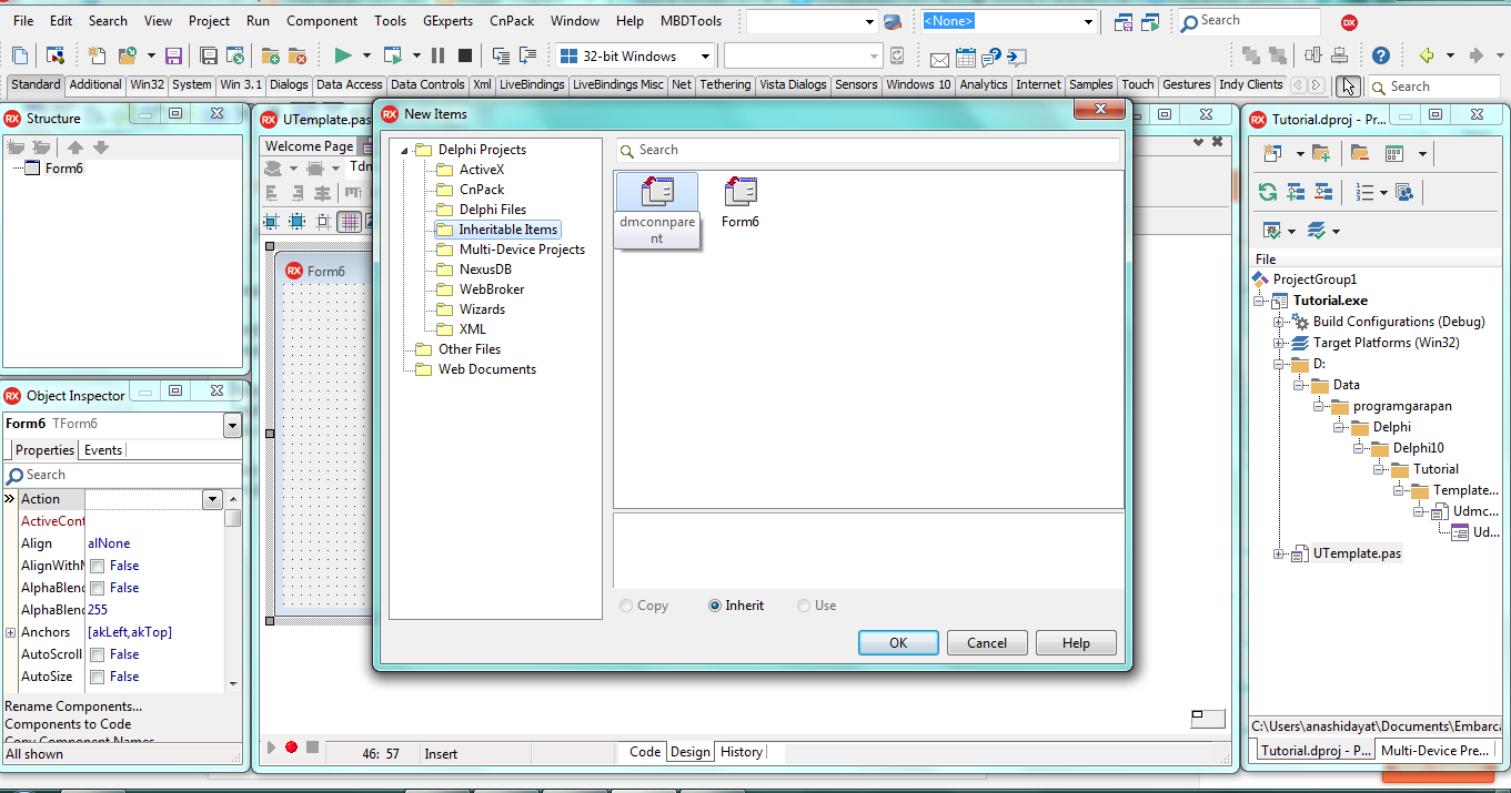 Tutorial Database dengan Delphi tambah edit hapus tanpa coding Part 3