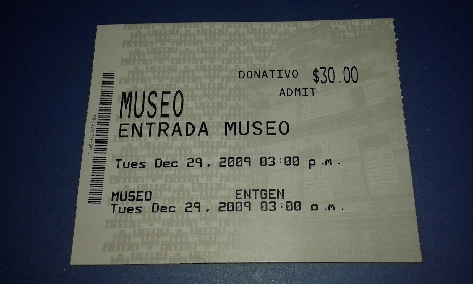 El Blog de El Divino: 25 Boletos I