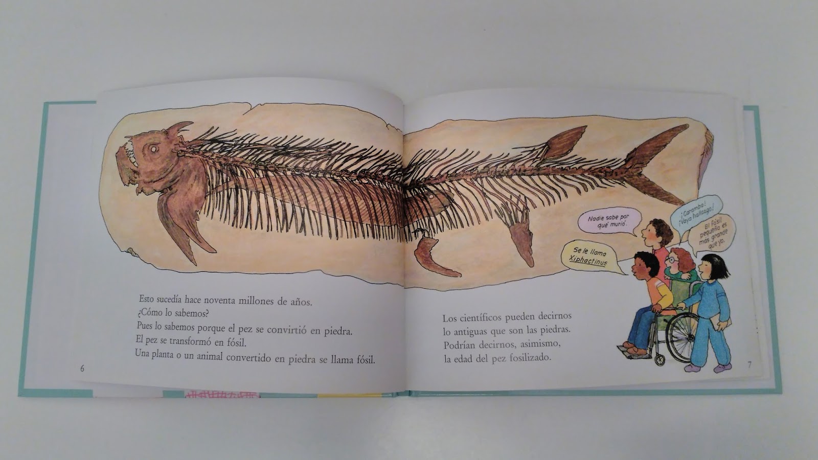 "Fósiles"... Libro y propuesta de actividad
