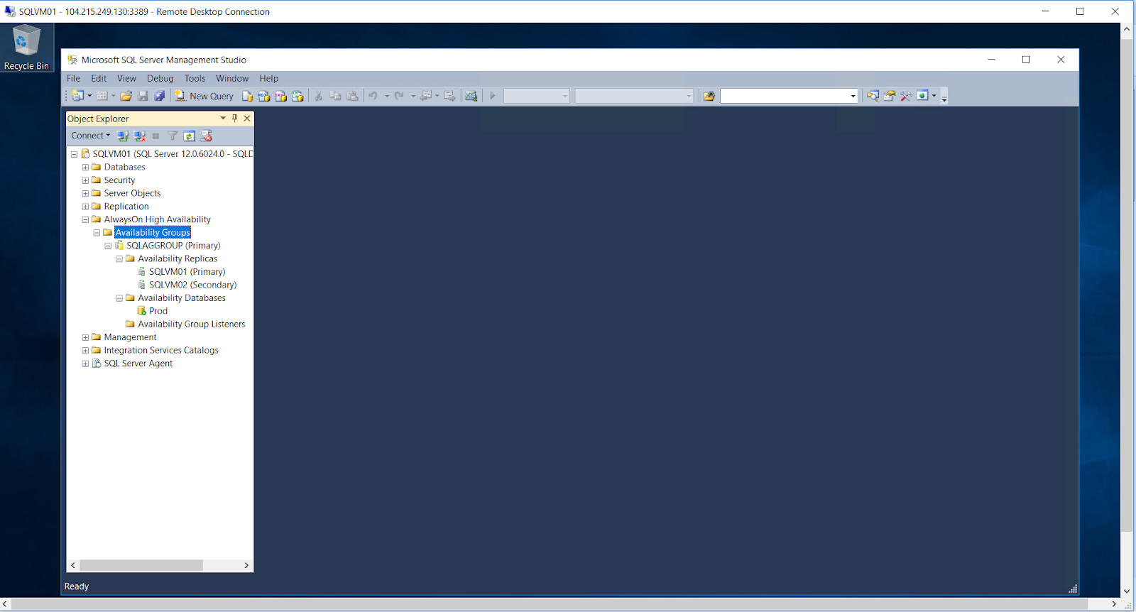 Muhammad Asif: SQL Server Always On Availability Groups On Azure Cloud