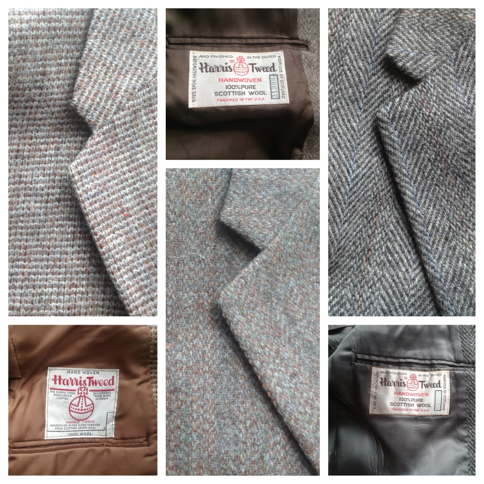 The Big Cloth and Me: Three New Harris Tweed Jackets