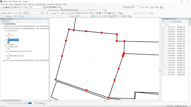 Topografía Élite: VISUALIZAR LOS VÉRTICES DE UN POLÍGONO EN ARCMAP