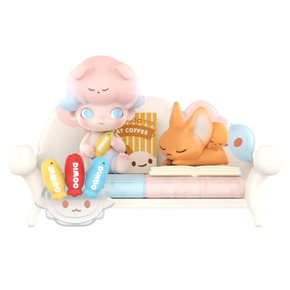 Pop Mart Dimoo Cat Paradise Series Figures | The Toy Pool