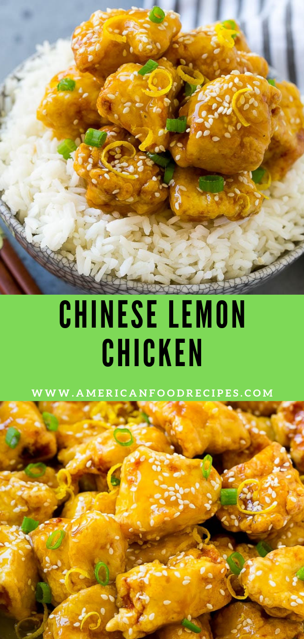 CHINESE LEMON CHICKEN - American Food Recipes