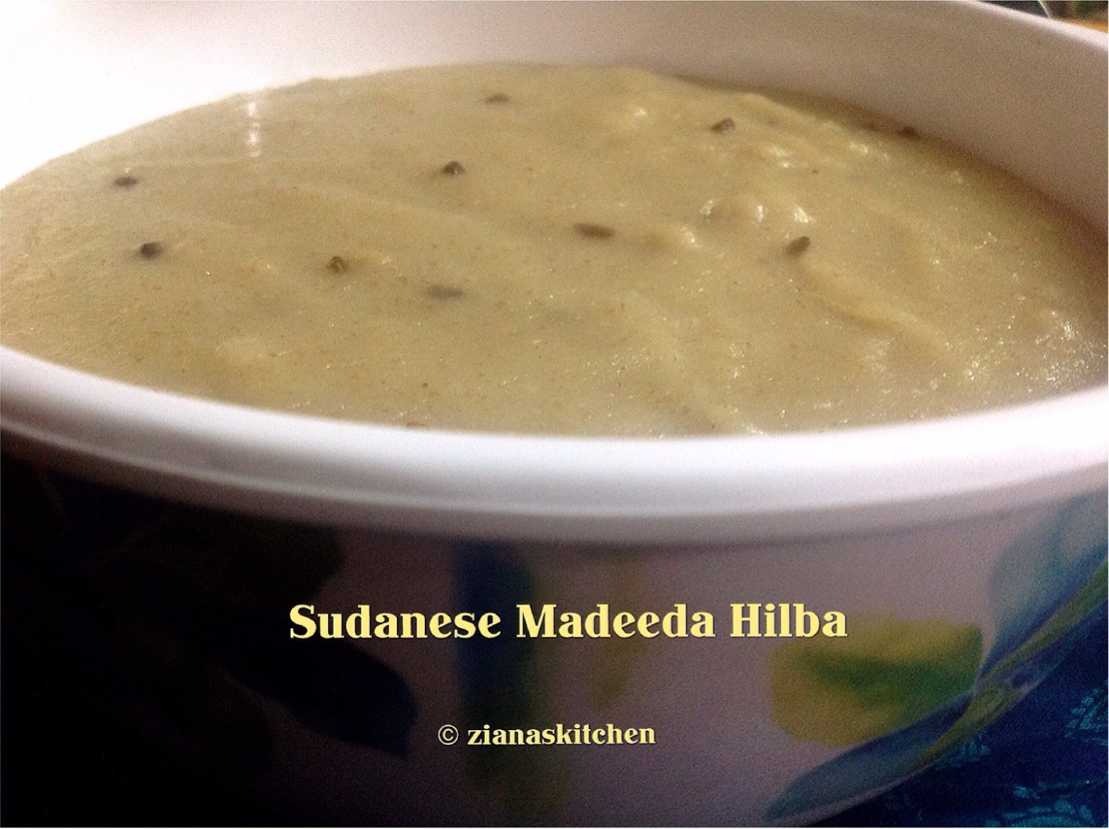 ZianasFoodArchive: Sudanese Madeeda Hilba