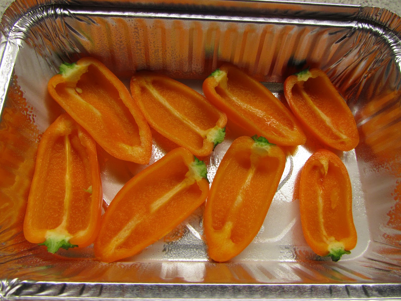 Mini-hakkeren: Mini peber snack