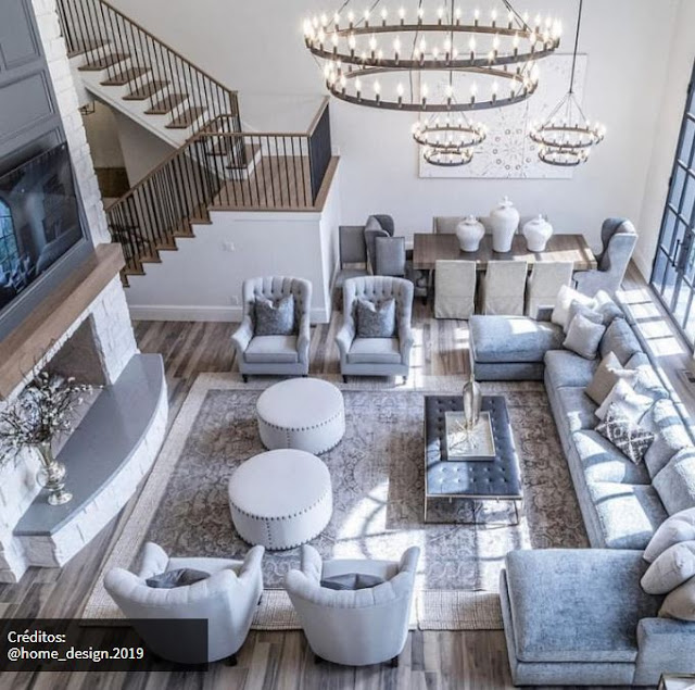 O Lado de Cá: Ideias para decorar grandes ambientes