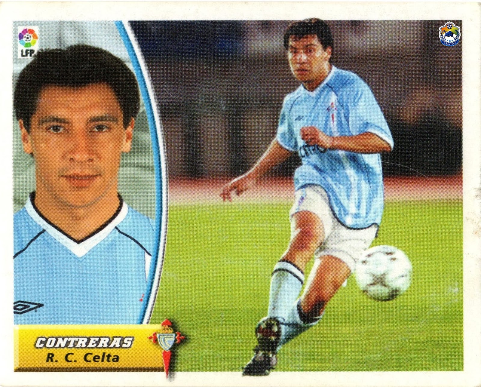 Futbolistas Chilenos en Álbumes Extranjeros: Pablo Contreras