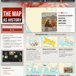 US History Teachers Blog: Animated historical maps