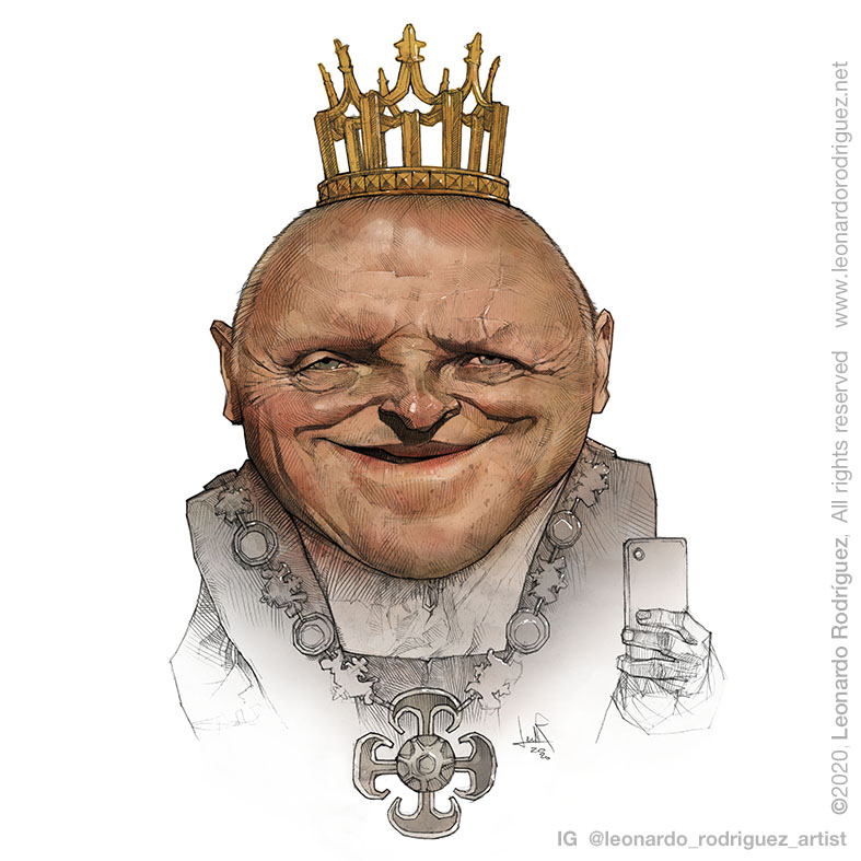 Anthony Hopkins as King Claudius ( Hamlet)