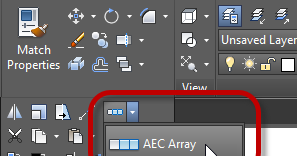 The Architect's Desktop: ACA: AEC Modify Tools, Part 8, AEC Array