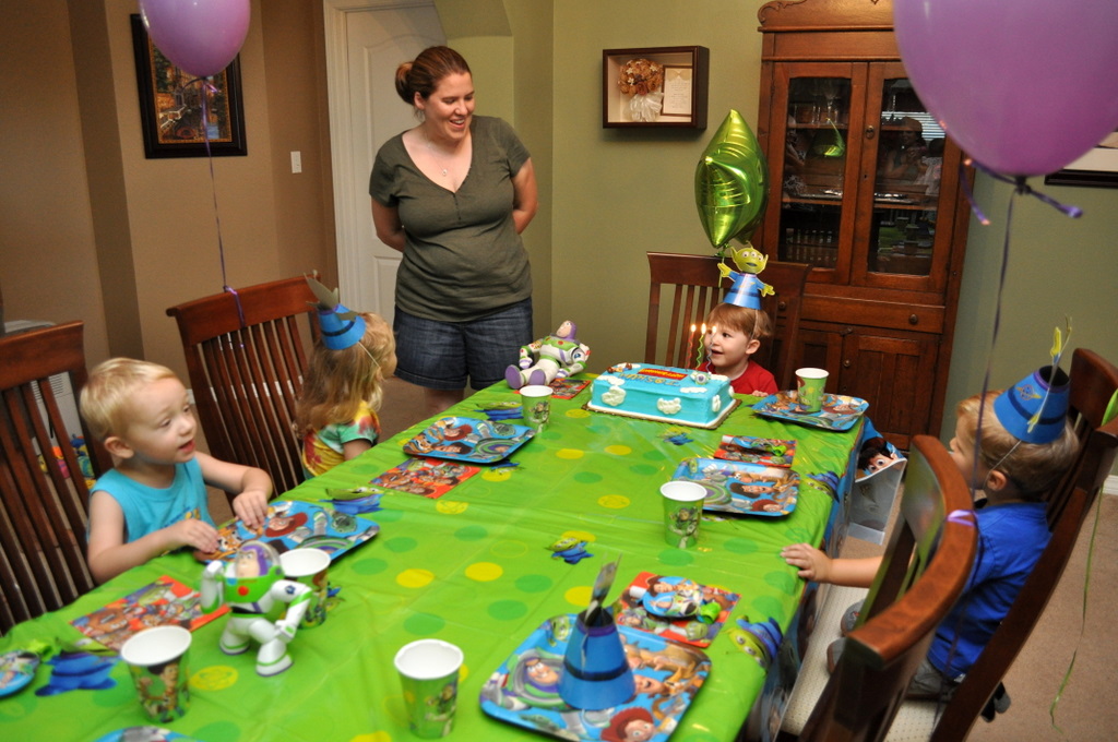 Matt, Emily, Joshua, and Noah: Joshua's Birthday Party