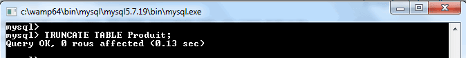 MySQL TRUNCATE TABLE - WayToLearnX