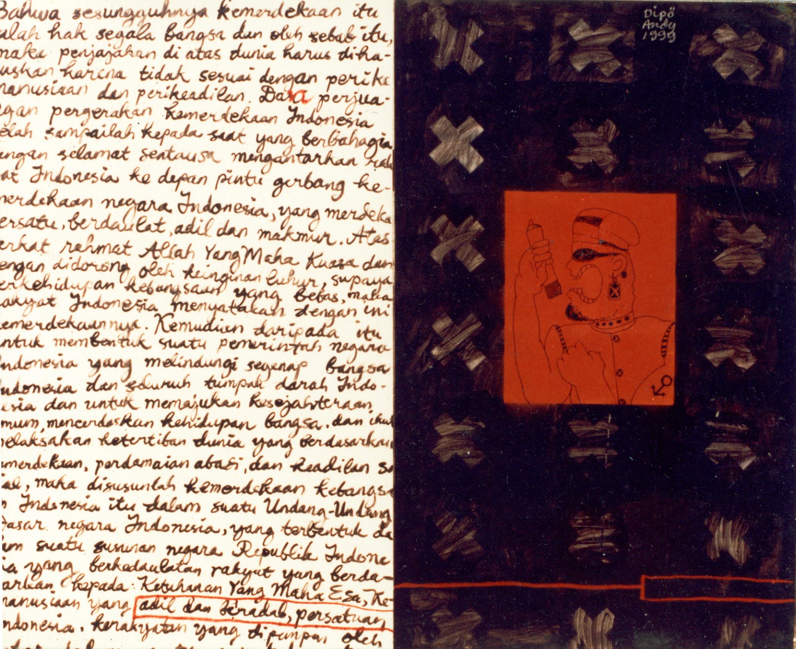 Karya Dipo Andy Tahun 1998-1999