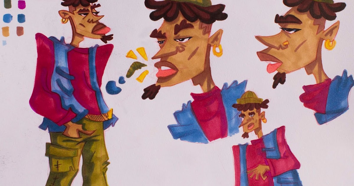 Darius Emerson Portfolio : Juice Character design