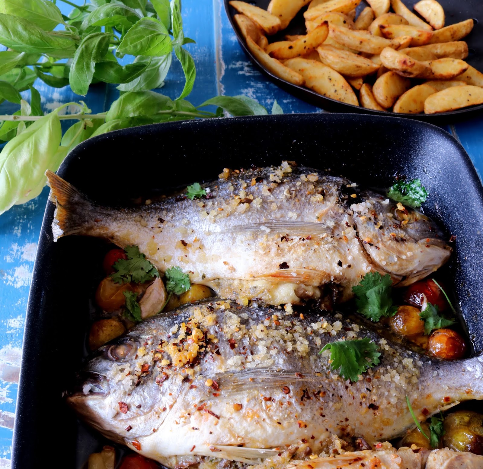 Nárwen's Cuisine - Sabores do Mundo : Dourada Recheada com Queijo ...