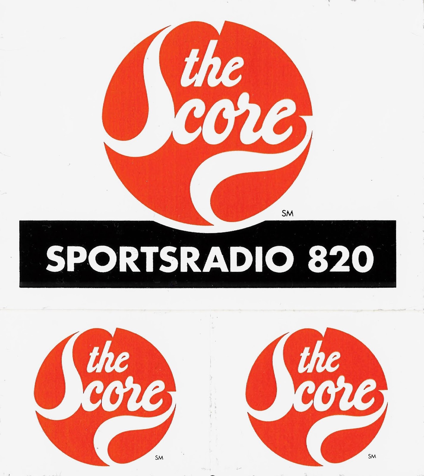 Radio Sticker of the Day: The Scores