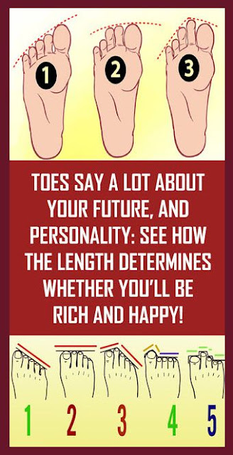 Your Toes Say a Lot About Your Future, and Personality: See How the ...