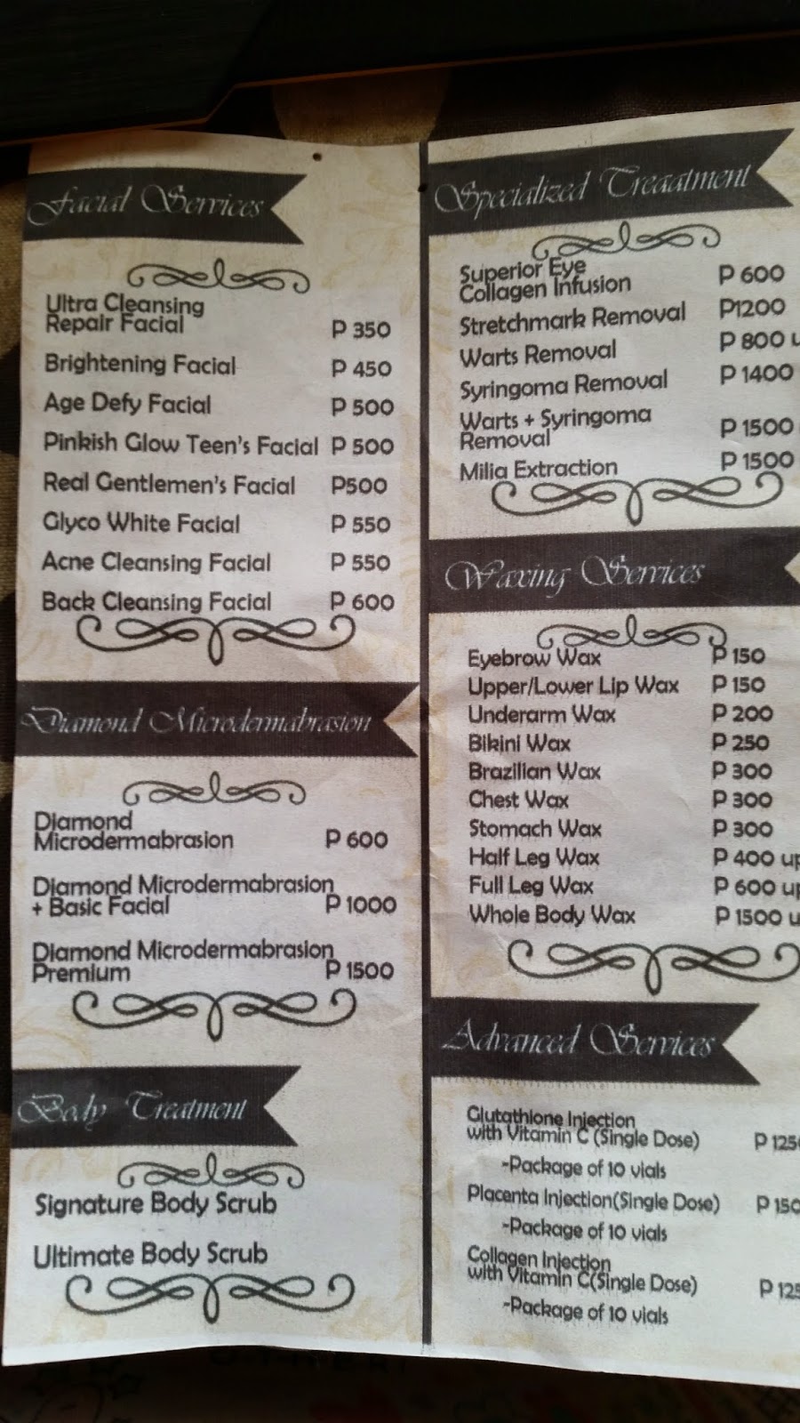 GIRL ILLUMINATE: My Skin Origins Facial Spa Experience and Price List