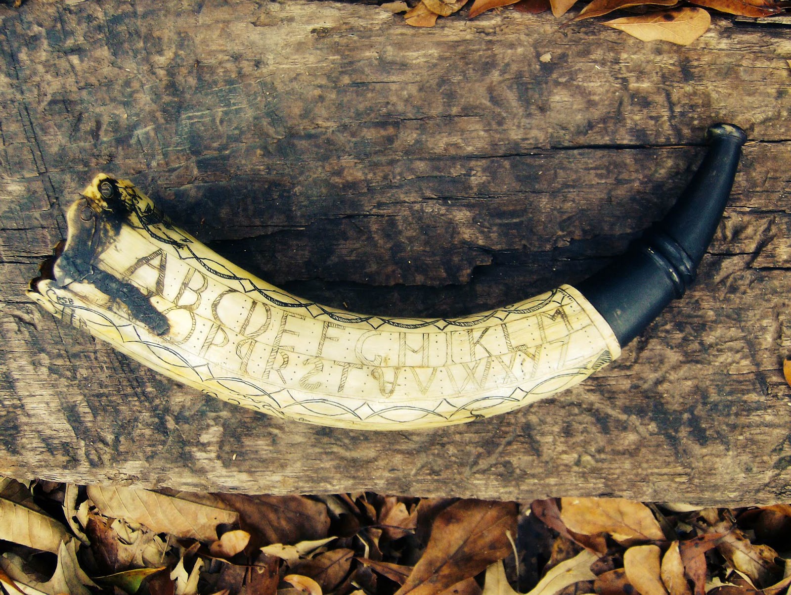 Contemporary Makers: French and Indian War Horn by Steve Boyleston