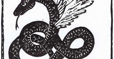 Black and White: A is for Amphiptere