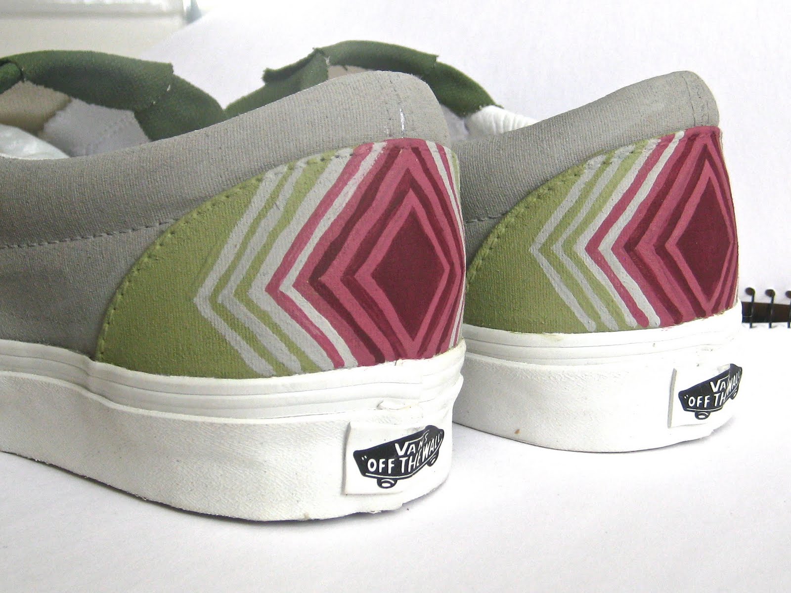 anna's painted shoes: shoes for vans 2009-present