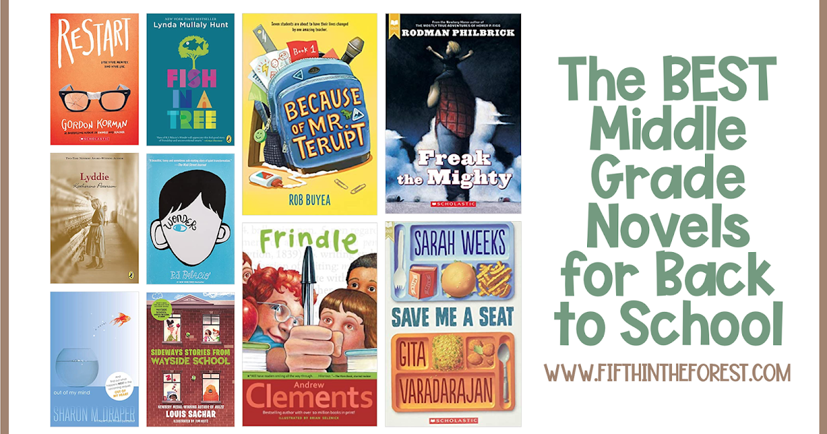 The 10 Best Back to School Novels for Upper Elementary | Fifth in the ...