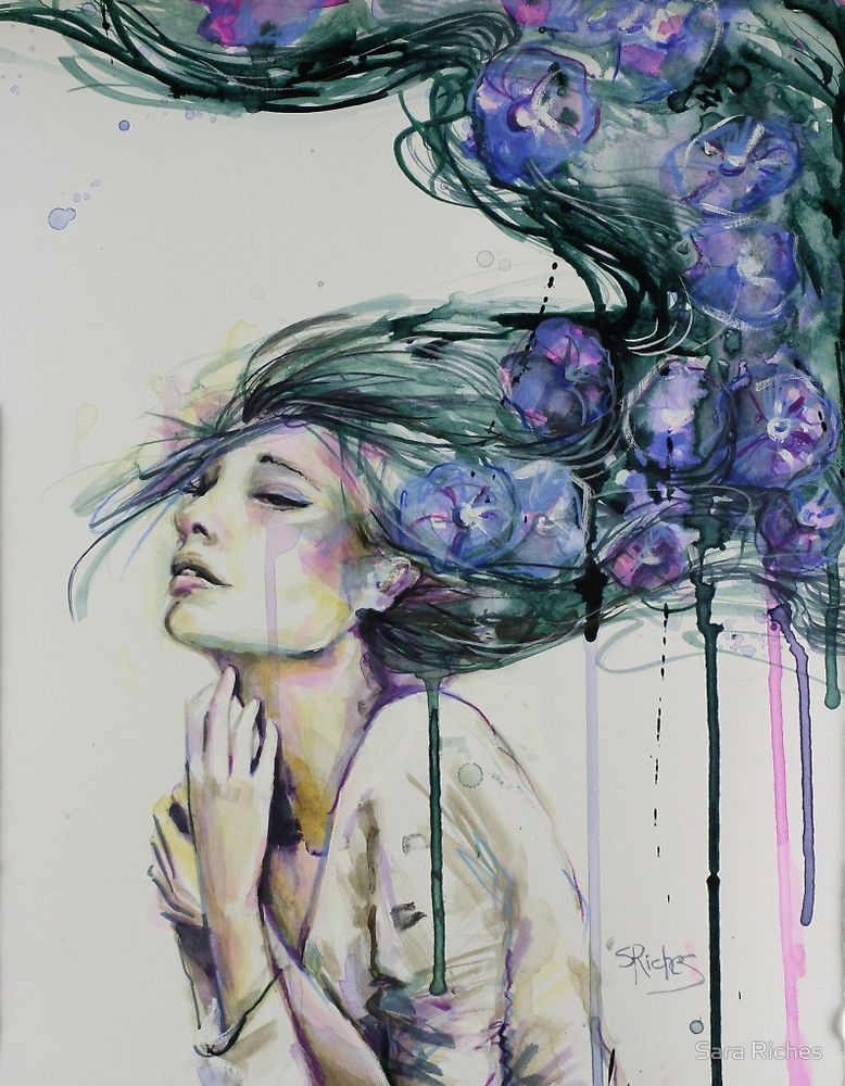 Artist Sara Riches (Danish artist) - ArtLiveAndBeauty - Masterpieces of ...