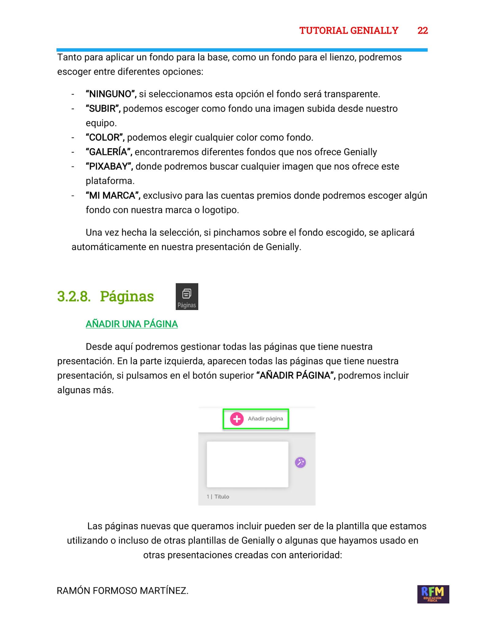 Educación y Tecnología: TUTORIAL DE LA PLATAFORMA GENIALLY