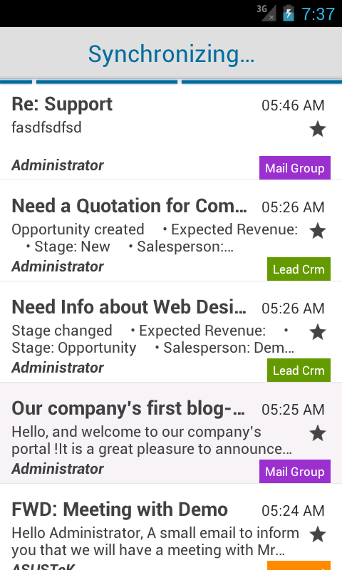 Dharmang Soni: OpenERP Mobile by OpenERP SA