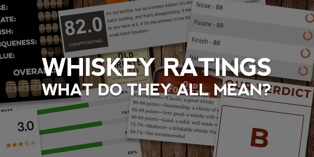Whiskey Ratings - What Do They All Mean?