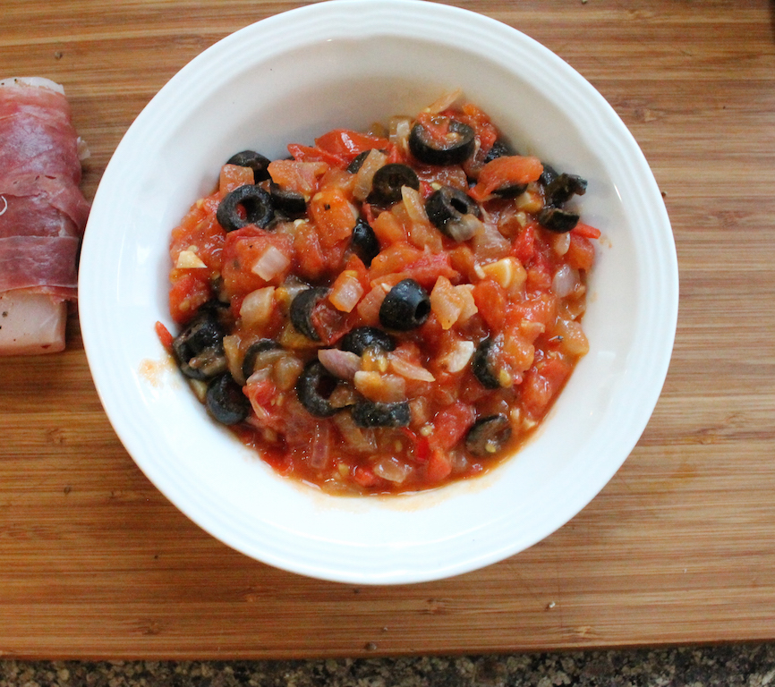 Food Lust People Love: Parma-wrapped Fish with Mediterranean Sauce # ...