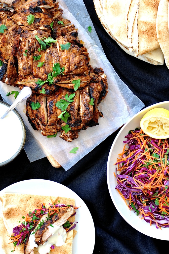 CHICKEN SHAWARMA (MIDDLE EASTERN) - Recipe-Mami