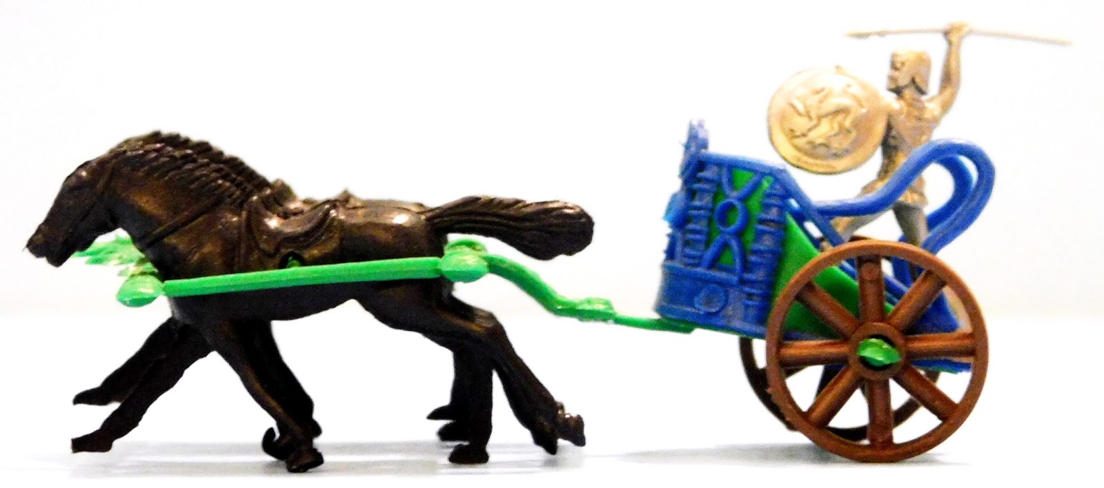 Toys and Stuff: Giant of Hong Kong Roman Chariot - Green/Blue