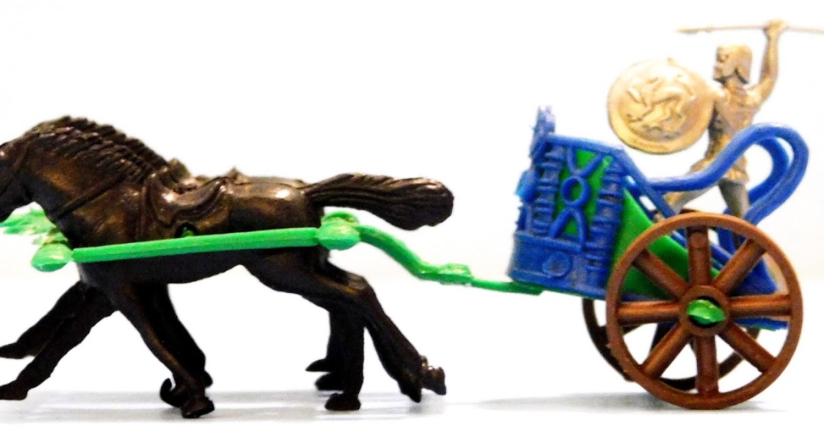 Toys and Stuff: Giant of Hong Kong Roman Chariot - Green/Blue