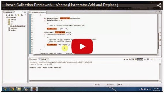 Java Ee Java Collection Framework Vector