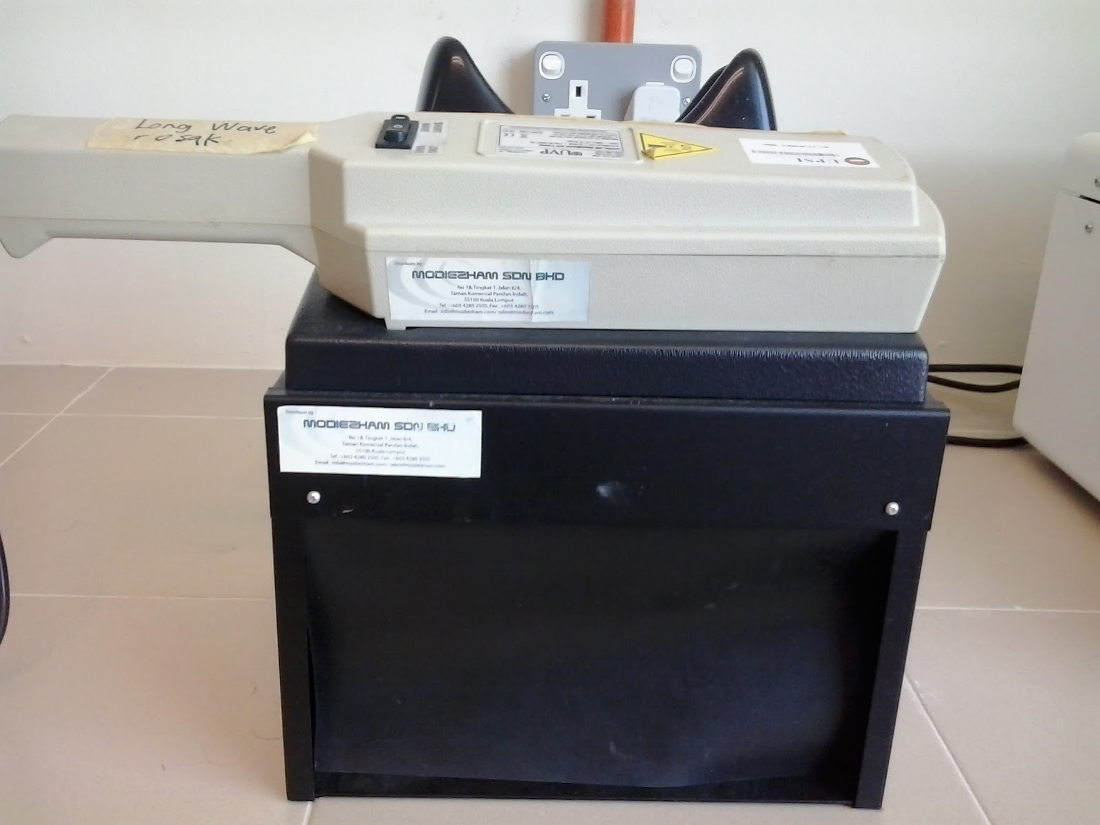 MAKMAL KIMIA, FAKULTI SAINS DAN MATEMATIK, UPSI: Alatan Makmal