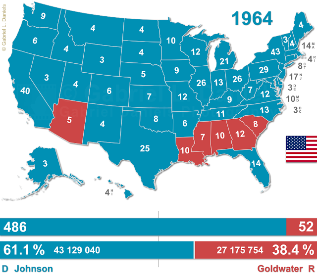 Gabriel Daniels Photography: Vectoring: US presidential election maps