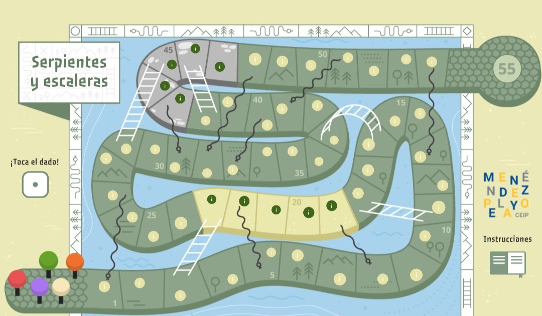 JUEGO: SERPIENTES Y ESCALERAS // ODS