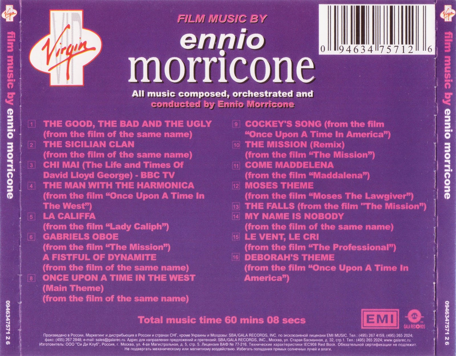 Music Of My Soul: Film Music By Ennio Morricone