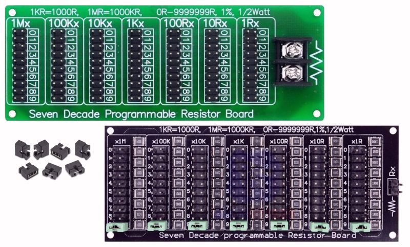 Chinese electronics products tested (143 tests): Resistor Decade Board ...