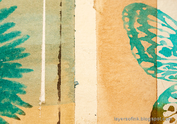 Layers of ink: Nature Art Journal Page