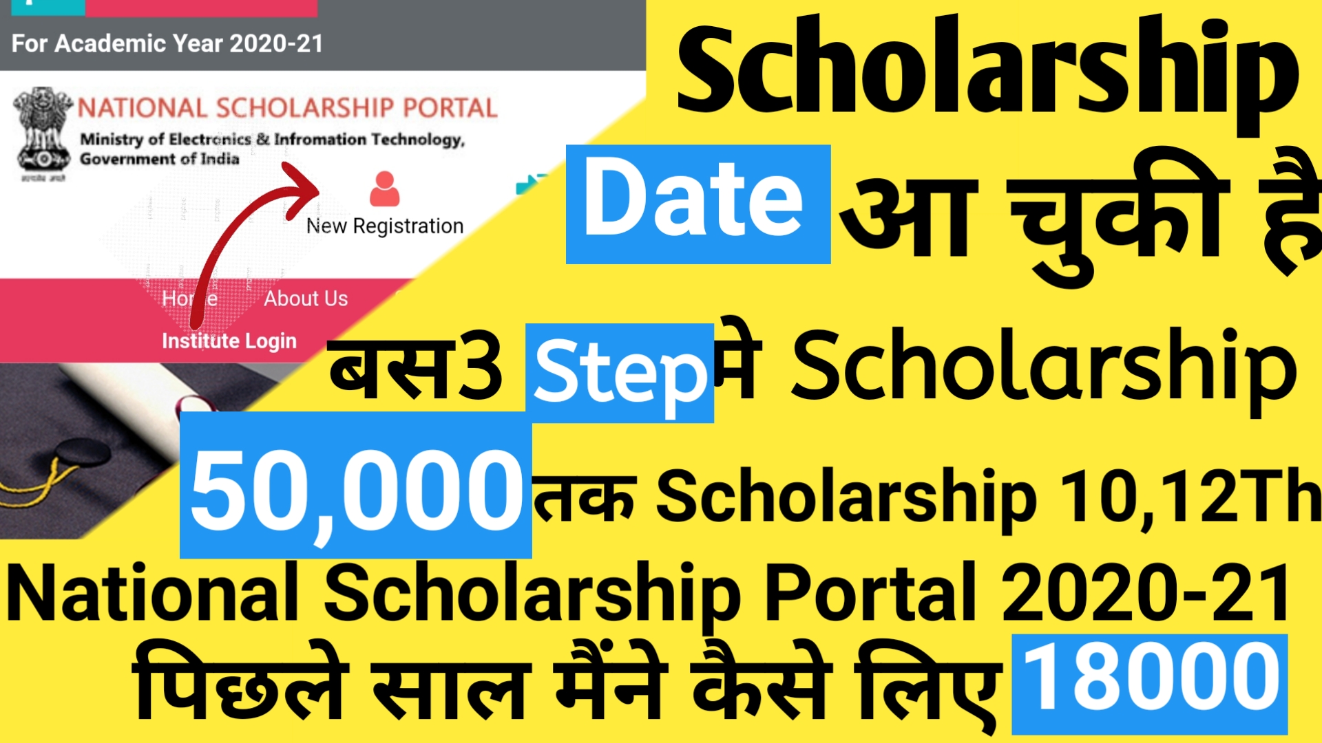 National Scholarship Scheme Registaion And Last Date 2020 Login Apply