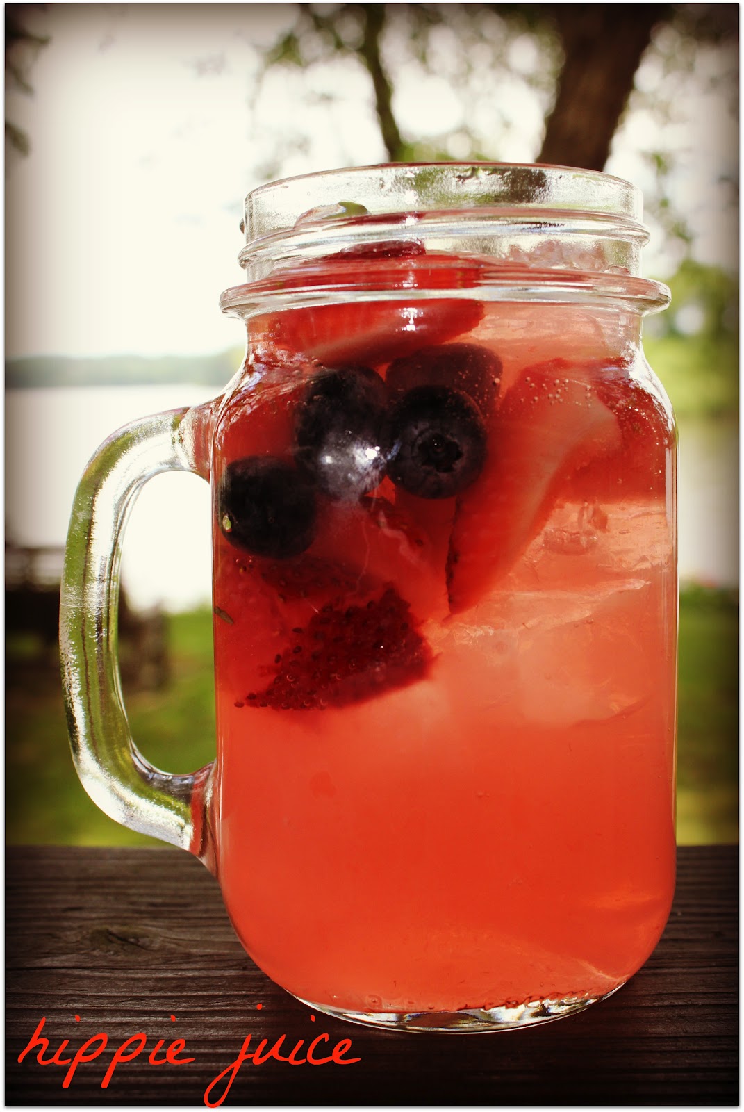 Three Peas In My Little Pod: hippie juice