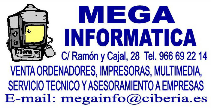 COMERCIO SANTA POLA: Informática Mega
