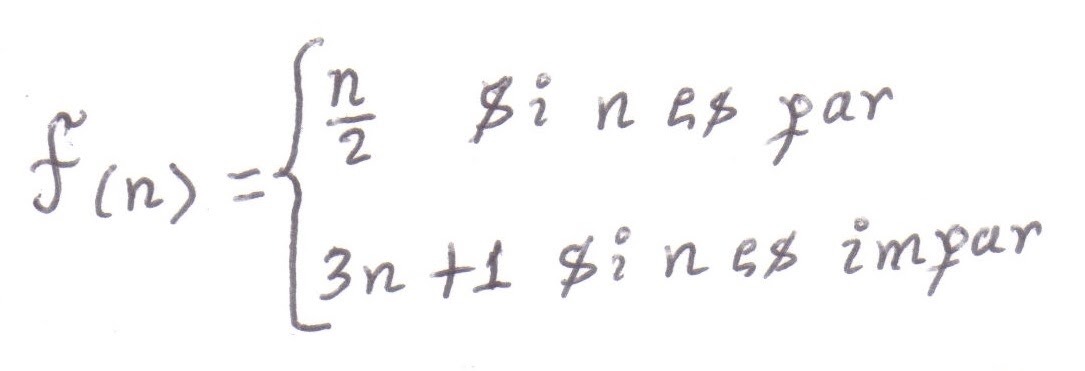 Compás Oxidado: Conjetura de Collatz